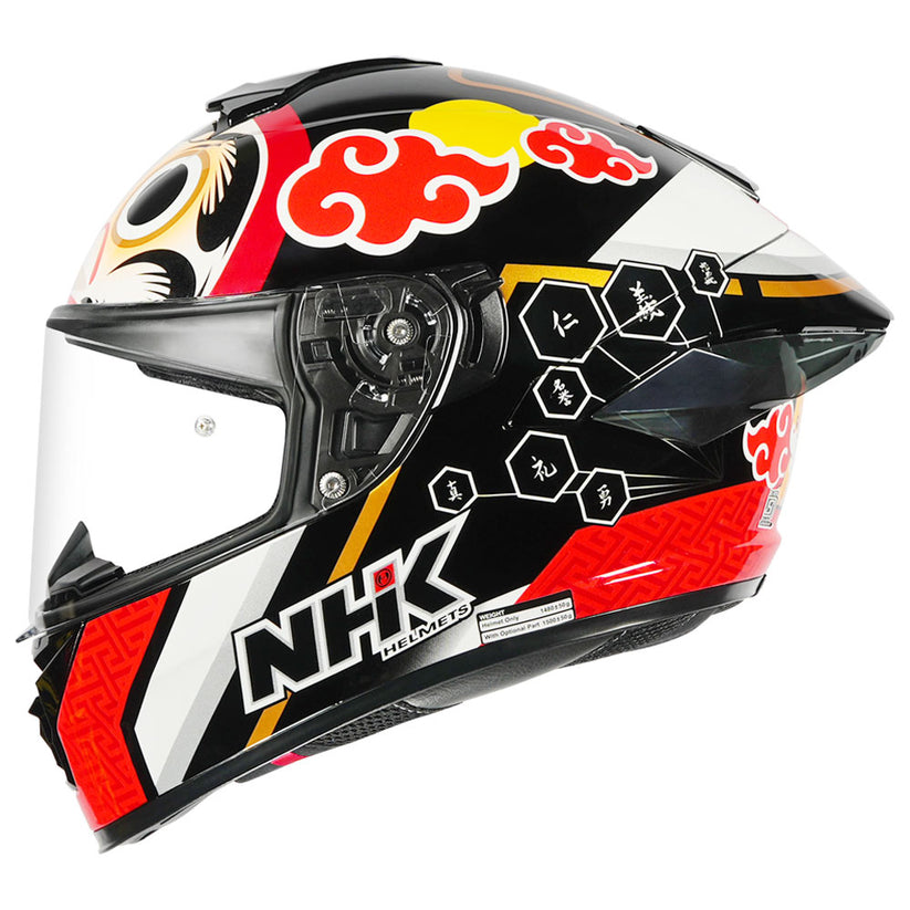 K5R MIHA #2 BLACK – NHK Helmets