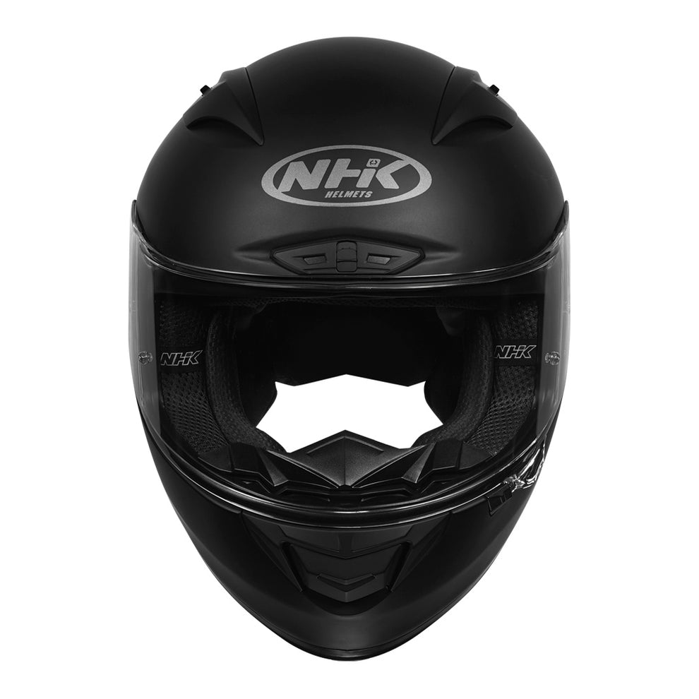 GP R TECH STREET SOLID BLACK MATT – NHK Helmets