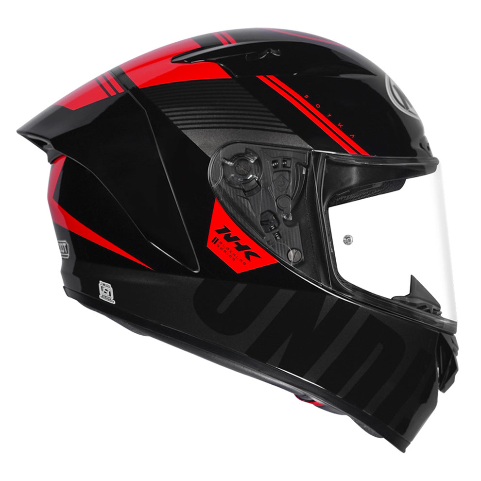 GPR Tech Street Undisputed Black Red – NHK Helmets